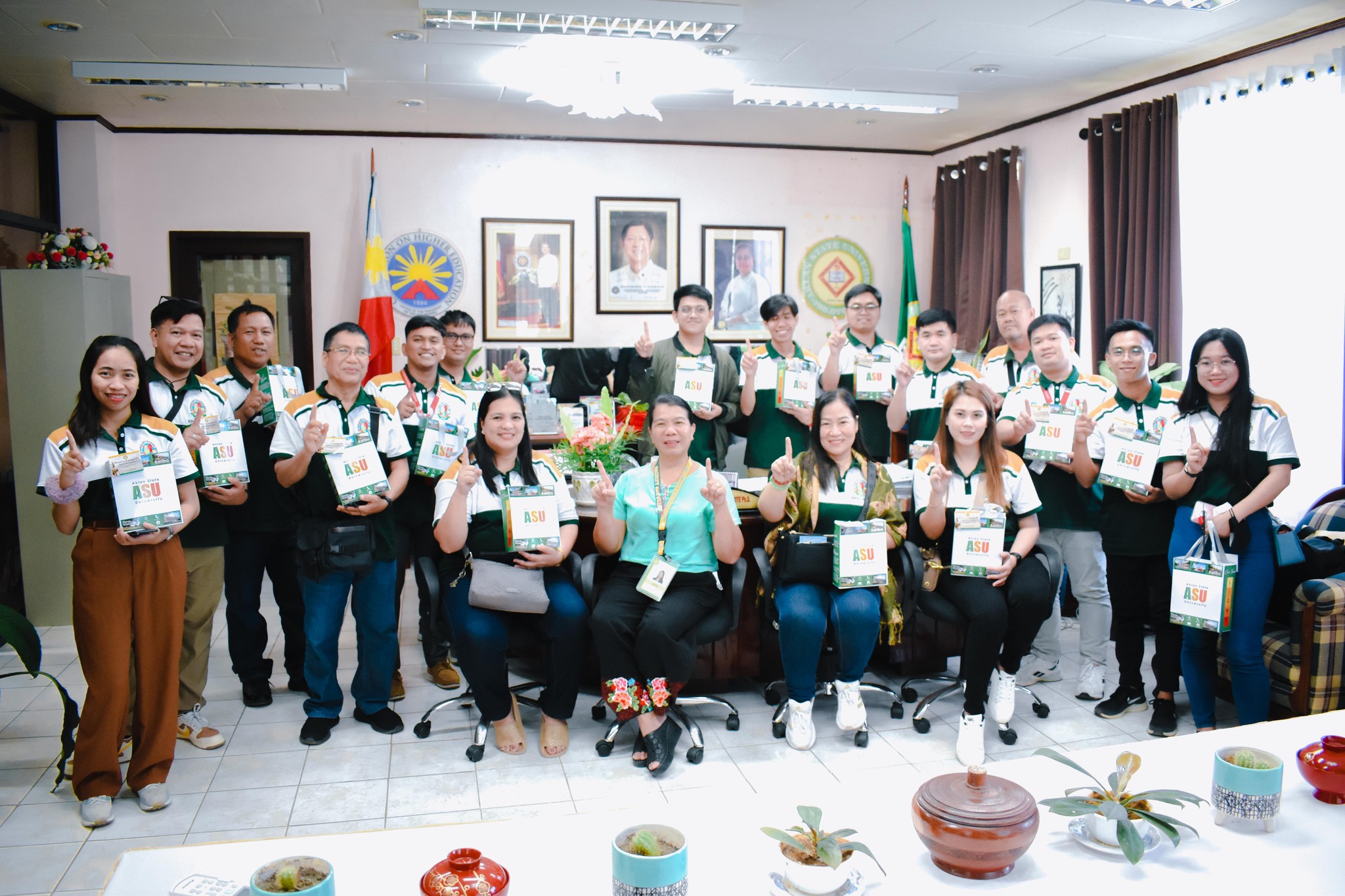ASU welcomes BPSU - AKLAN STATE UNIVERSITY
