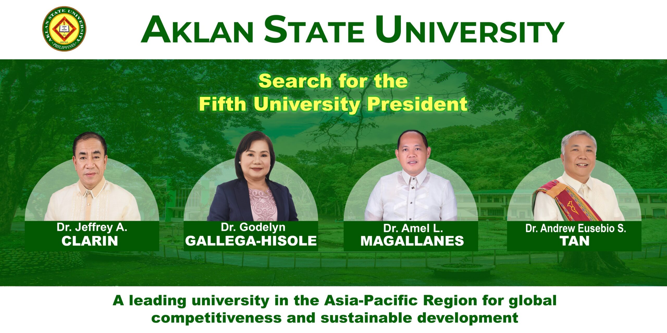 LOOK: Candidates vying to be the 5th University President of Aklan ...