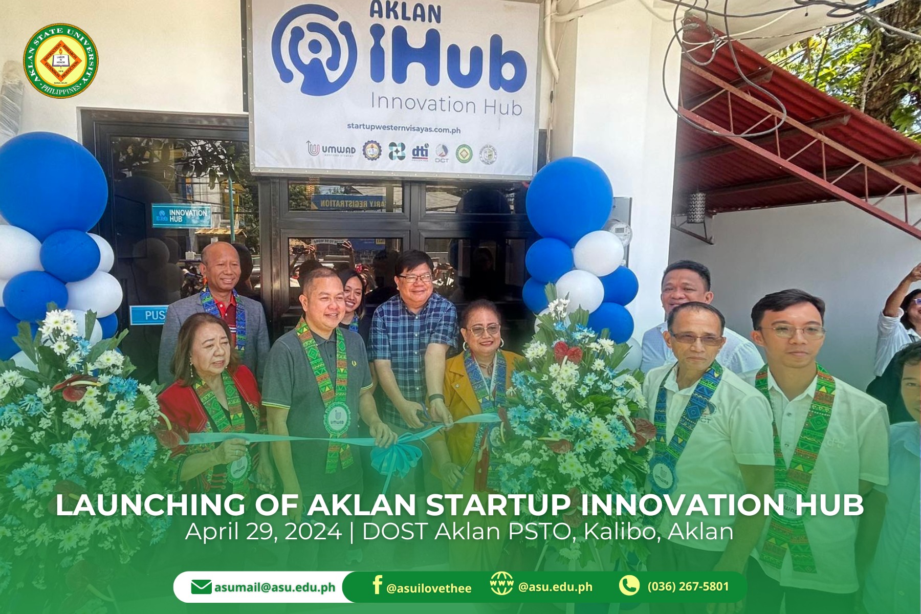 Aklan Startup Innovation Hub Launching and MOU signing - AKLAN STATE ...