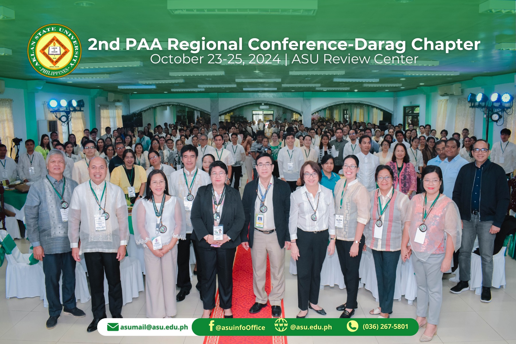 2nd PAA Regional Conference - Darag Chapter - AKLAN STATE UNIVERSITY