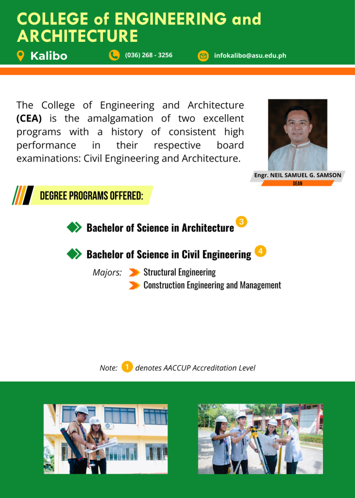 College of Engineering and Architecture - AKLAN STATE UNIVERSITY