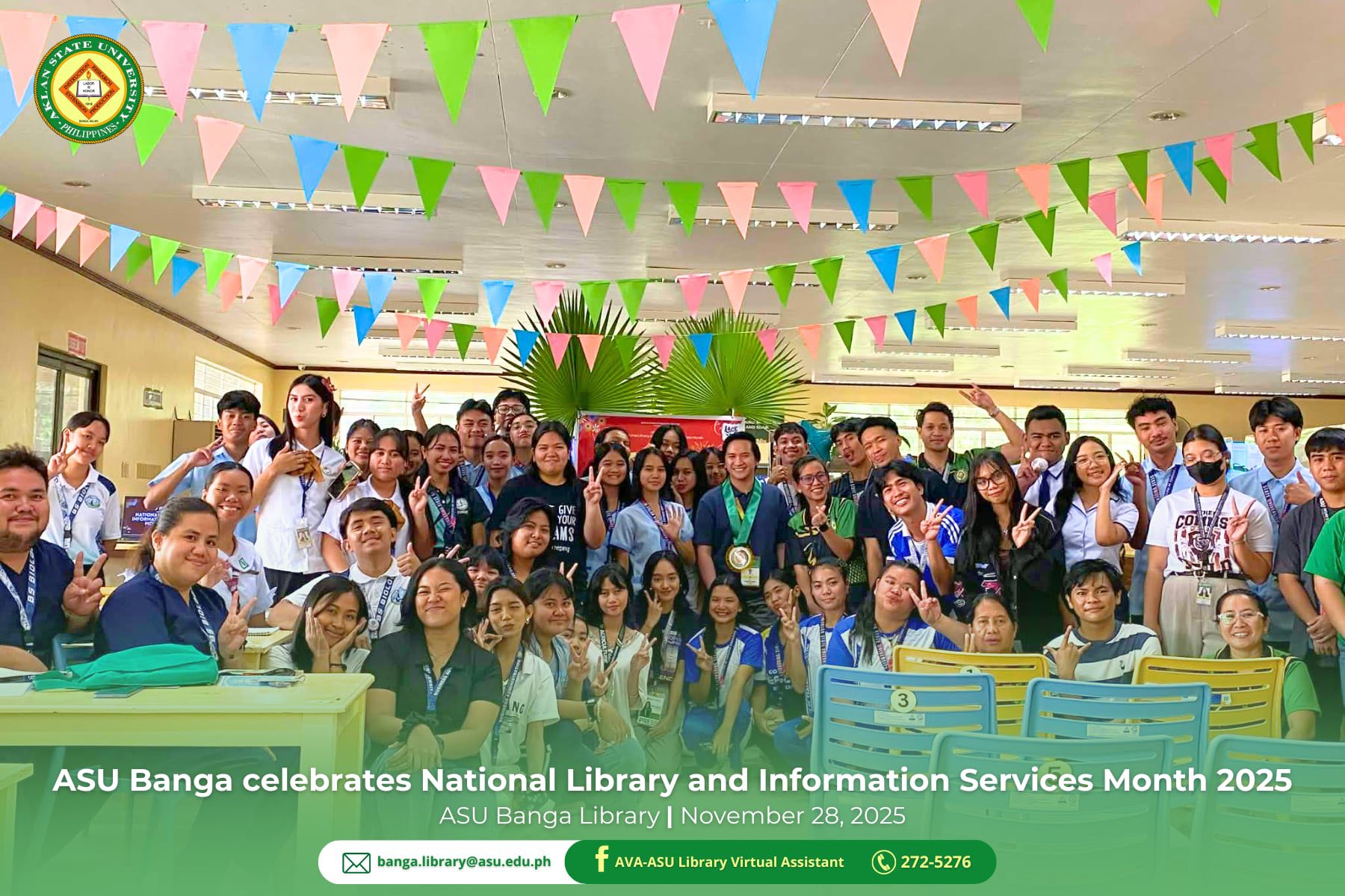 National Library and Services Month Celebration 2025 at ASU Banga ...